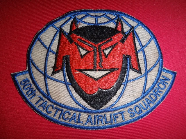 USAF 50TH TACTICAL Airlift Squadron RED DEVIL 19th Operations Group Patch £8.66 - PicClick UK