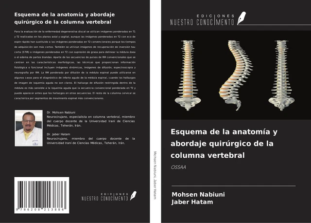 ESQUEMA DE LA anatomía y abordaje quirúrgico de la columna vertebral OSSAA Buch EUR 74,90 ...