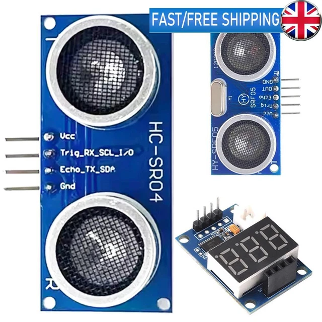 HC-SR04/HY-SRF05 5PIN ULTRASONIC Wave Detector Ranging Module Fit for Arduino £4.49 - PicClick UK