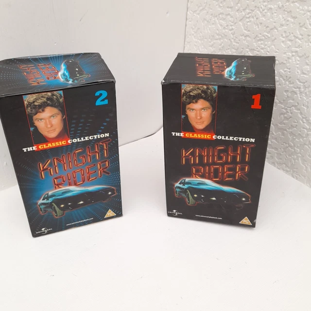 KNIGHT RIDER 'DAVID Hasselhoff' THE CLASSIC COLLECTION VHS BOX SET ...