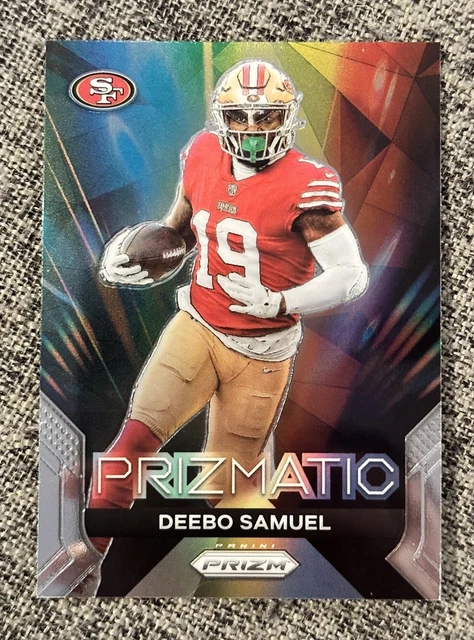 DEEBO SAMUEL 2023 Panini Prizm insert Prizmatic #17 49ers de San ...