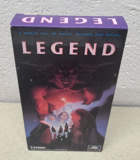 LEGEND VHS 1986 Tom Cruise Ridley Scott Adventure Fantasy Movie Film £ ...
