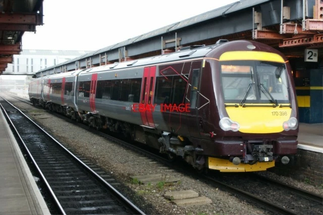 PHOTO CLASS 170 Turbo 3-Car Dmu No 170 398 At Derby Of Arriva In Its ...