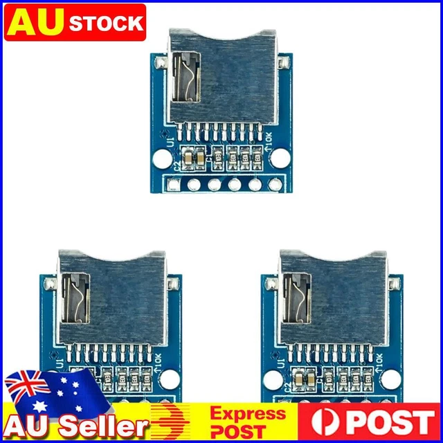 MICRO SD TF Card 5V 3.3V Memory Shield Module for Arduino DIY Kit (Mini ...