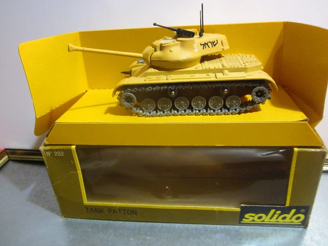 SOLIDO : CHAR Patton, version israëlienne, en parfait état. EUR 25,00 ...