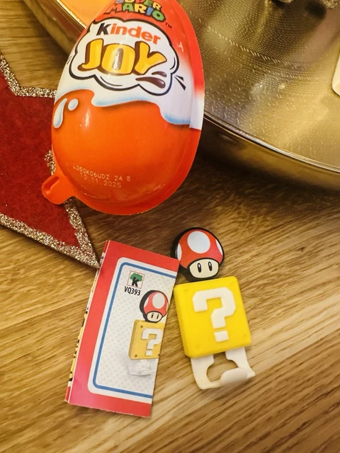 🛑KINDER JOY SUPER Mario 2025* Fungo Pilz 🍄 🛑 EUR 1,99 - PicClick DE