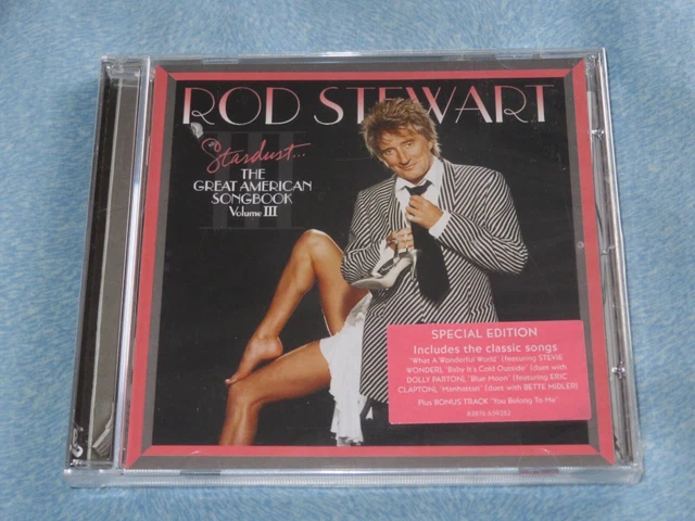 ROD STEWART STARDUST: The Great American Songbook Vol. 3 (CD 2004) *NEW ...