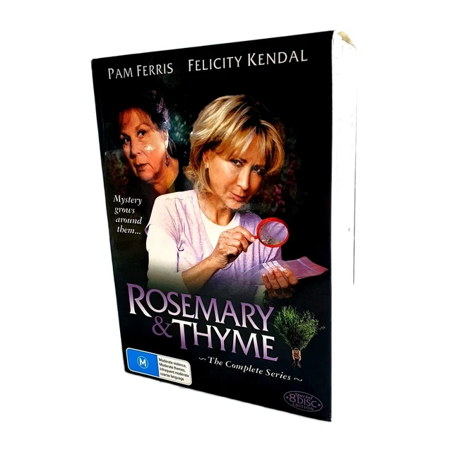 ROSEMARY & THYME Complete Series 1-3 DVD British Crime Gift Set Reg 4 ...