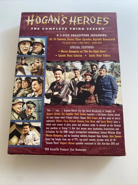 HOGAN'S HEROES: THE Complete Third Season (DVD) zak EUR 8,23 - PicClick IT
