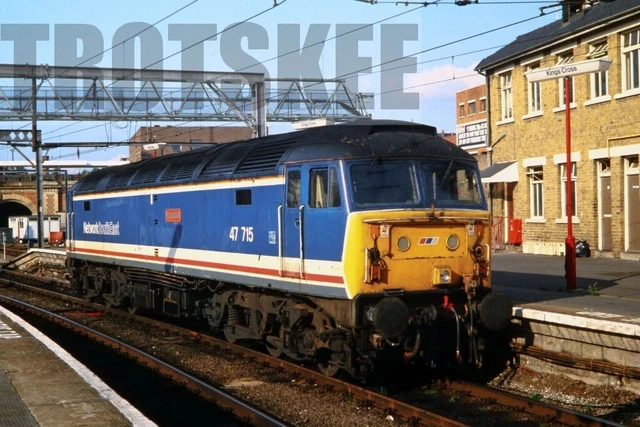 35MM SLIDE BR British Rail Diesel Loco Class 47 47715 1993 Kings Cross Orig £4.98 - PicClick UK