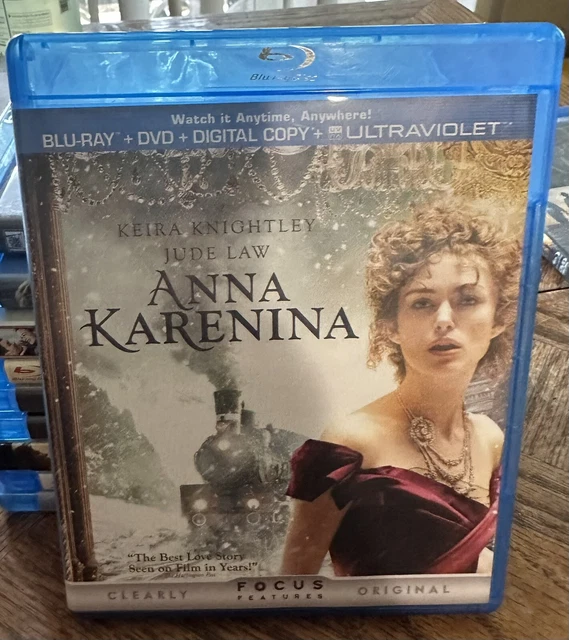 ANNA KARENINA (BLU-RAY/DVD, 2013, 2-Disc Set, Includes Digital Copy UltraViolet) EUR 3,58 ...