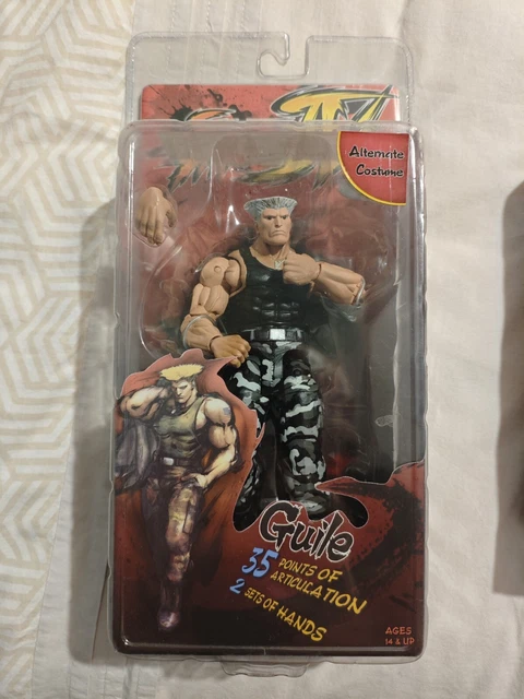 FIGURINE NECA GUILE Street Fighter 4 Alternative EUR 50,00 - PicClick FR