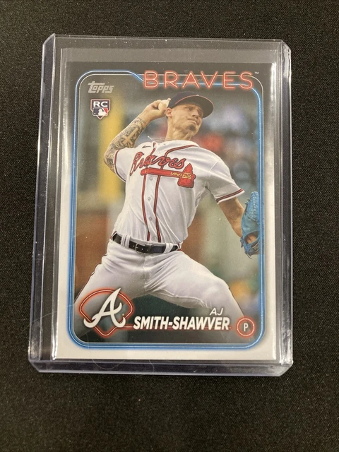 2024 TOPPS SERIES 1 AJ Smith-Shawver ROOKIE #117 - Atlanta Braves EUR 1 ...