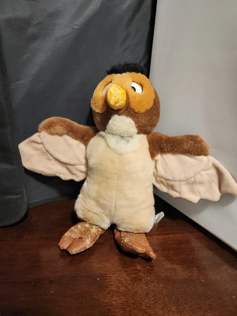WALT DISNEY STORE Excl Plush Authentic, Winnie the Pooh Owl 11” Vtg ...