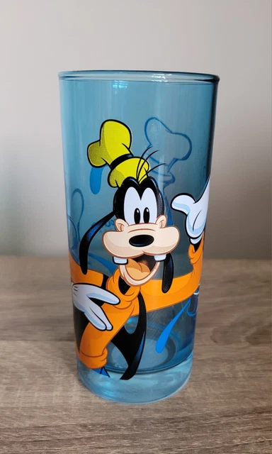 DISNEY GOOFY PORTRAIT Drinking Glass, Disneyland Paris Exclusive New £ ...