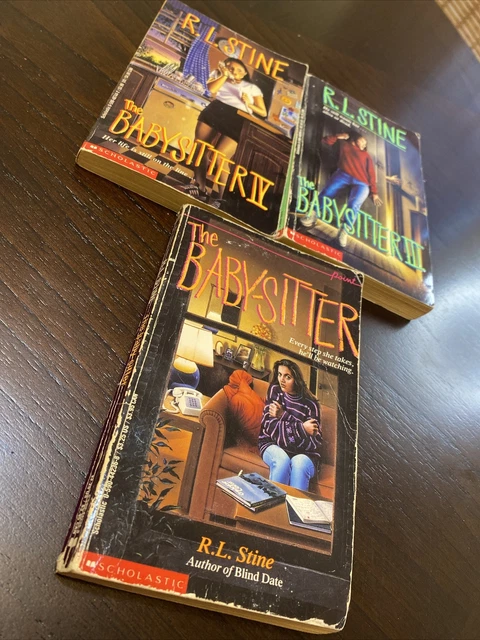 VINTAGE RL STINE The Babysitter I III IV Books Lot Of 3 All 1st Edition ...