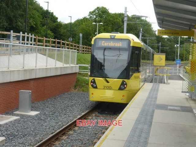 PHOTO MANCHESTER Metrolink Tram No 3100 £1.50 - PicClick UK