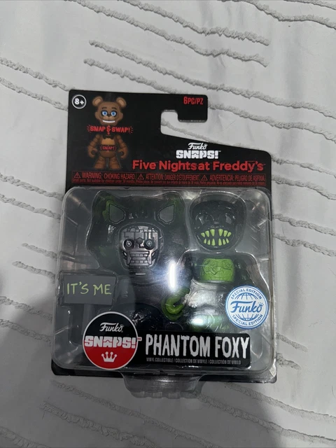 FIVE NIGHTS AT Freddys Snaps Phantom Foxy Figure Freddy FNAF Funko ...