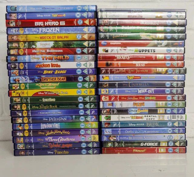 44X ALL DISNEY Dvds Bundle Joblot Kids Movie Family Film Walt Disney £ ...