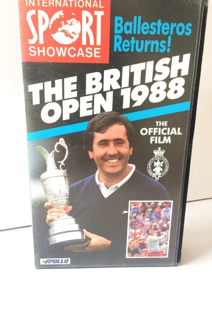 BALLESTEROS RETURNS. THE British Open 1988.The Official Film. Golf VHS ...