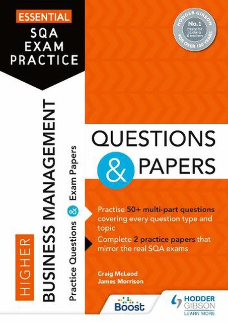 ESSENTIAL SQA EXAM Practice: Higher Business Management Questions and ...
