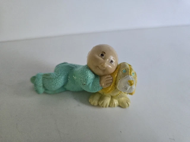 CABBAGE PATCH KID Figure Figurine Vintage Toy 1980's Baby Laying $9.99 ...