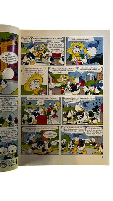 MICKY MAUS NR. 24 (7.6.1986) – Fußball-Klassiker: WM 86 Mexico Special ...