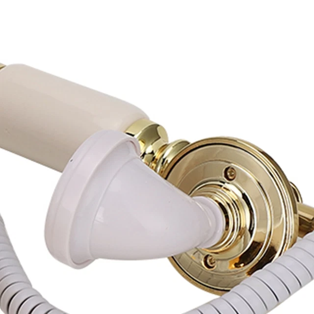 OLD FASHION ANTIQUE Landline Telephone MS-9100 Round Base Ceramic £43. ...