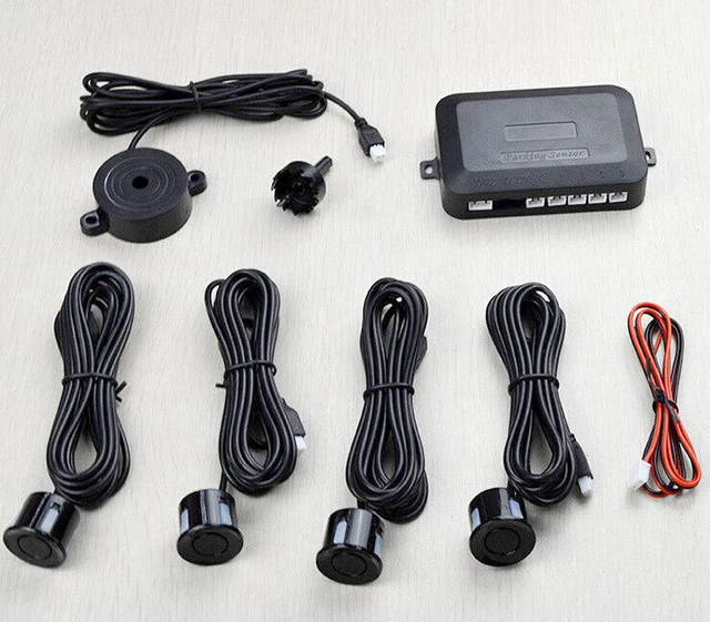 PDC PARKING AID 4 sensors retrofitting rear parking aid reversing ...