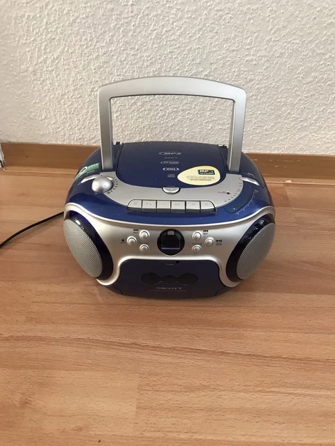SCOTT CD PLAYER Recorder Kassettenrecorder Compact CD Radio Audio SWM 7 ...