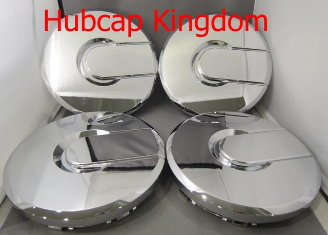 NEW CHROME 2003-2008 HUMMER 2 H2 17" Wheel Center Hub Cap Hubcap SET £ ...