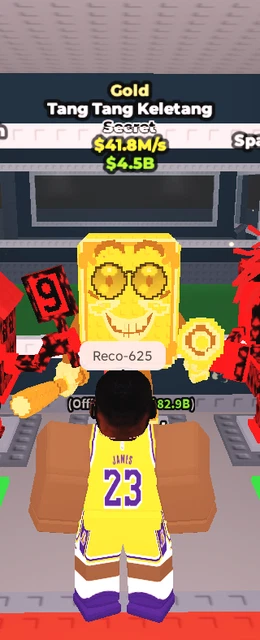 STEAL A BRAINROT🧠GOLD Tang Tang Keletang 175.8M/s 🧠1 Trait🌞 Cheap ...