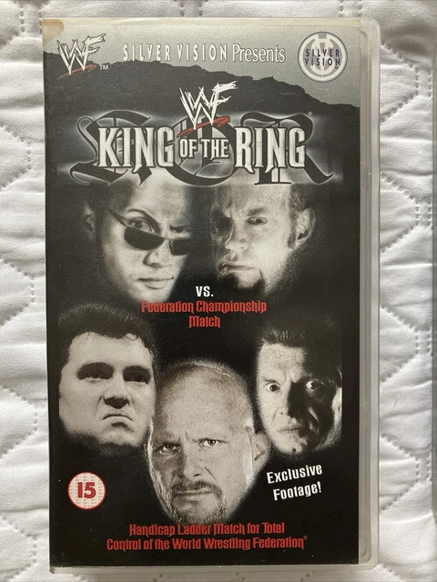 WWF/WWE 2000 PPVS King of the Ring KOTR VHS Vintage Tapes 90s Wrestling ...