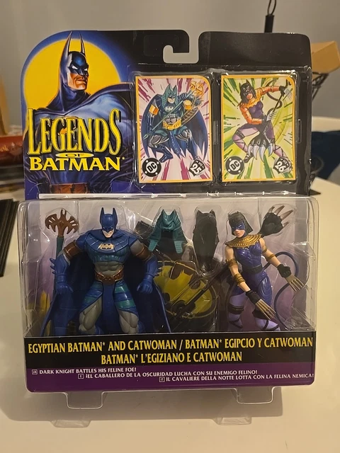 KENNER BATMAN LEGENDS Egyptian Batman And Catwoman DC Comics Action Figures £31.92 - PicClick UK