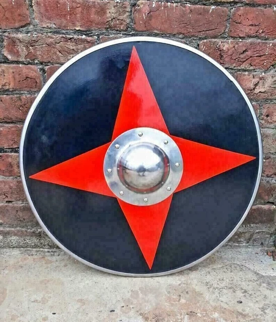 VIKINGS BOIS BOUCLIER Cosplay Lagertha Ragnar Odin Eiv Knight EUR 116 ...