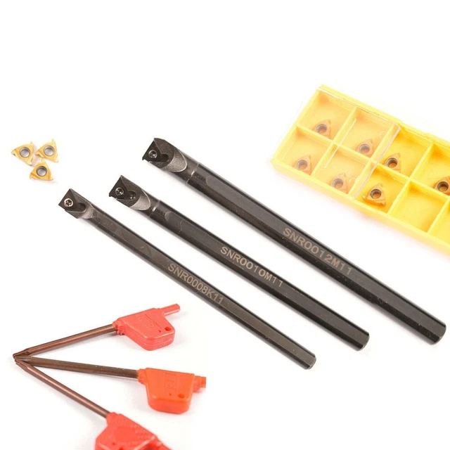 PORTE-OUTIL DE TOURNAGE à fil interne 8 mm + 10 mm + 12 mm pour des performance EUR 47,74 ...