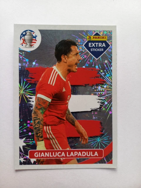 PANINI COPA AMERICA USA 2024 Extra Sticker Silver - Gianluca Lapadula ...