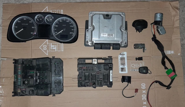 KIT DÉMARRAGE BOSCH Calculateur Bsm Bsi Peugeot 307 2.0 Hdi 110 Cv FAP ...