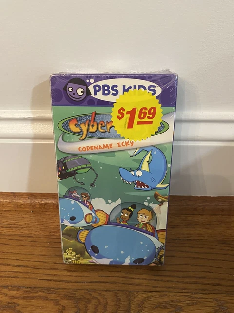 PBS KIDS CYBERCHASE VHS Codename Icky & Harriet the Hippo SEALED Rare ...