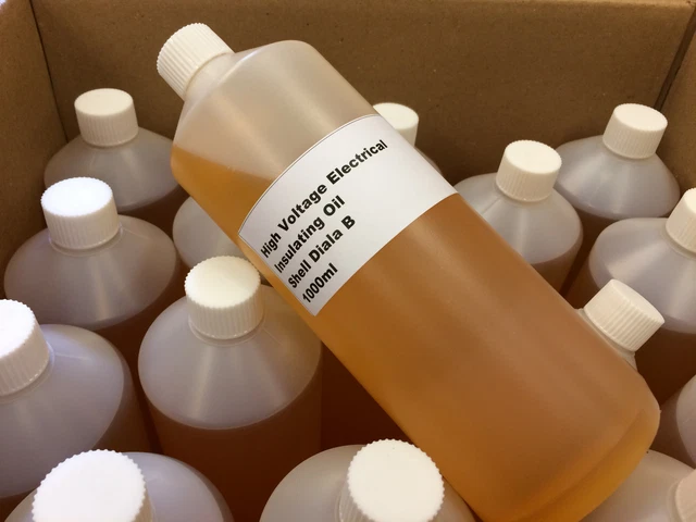 1 LITRE TRANSFORMER Mineral Insulating Dielectric Oil High Voltage ...