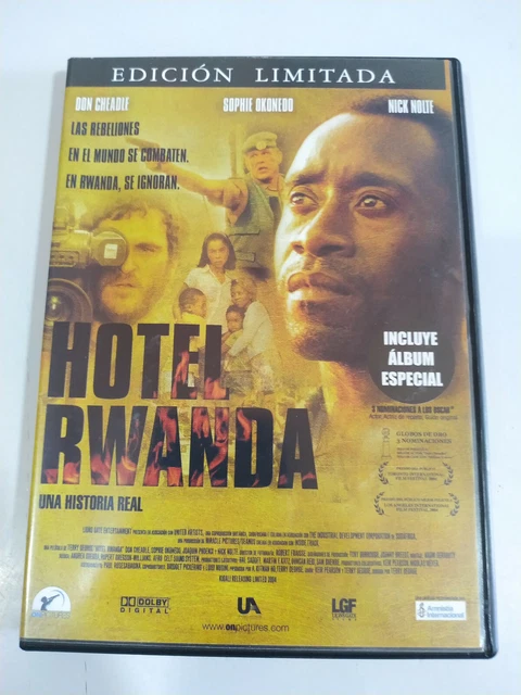 HOTEL RWANDA LIMITED Edition Booklet - DVD + Extras Spanish English ...