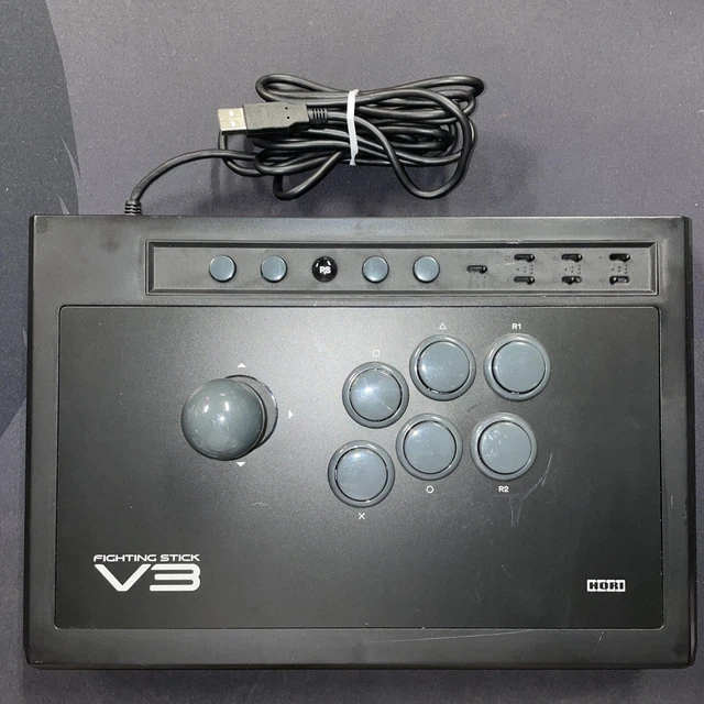 HORI FIGHTING STICK V3 PS3 PC Arcade Stick Fightstick Playstation 3 PS4 ...