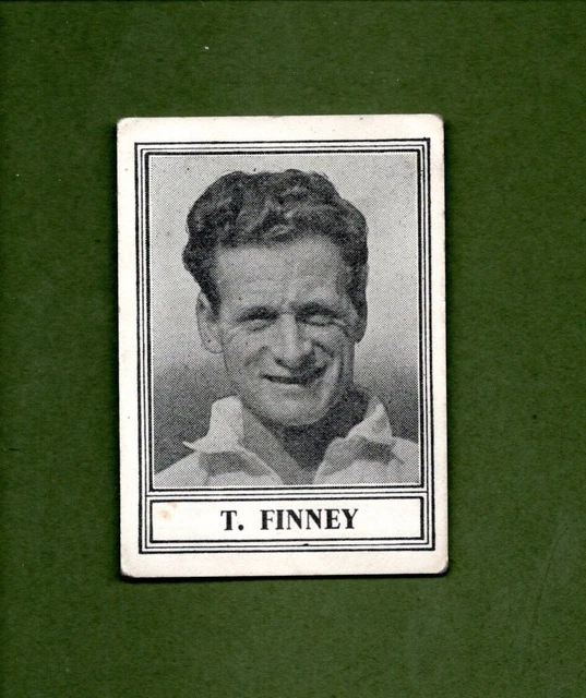 BARRATT CONFECTIONERY FAMOUS Footballers New Series 1950s Tom Finney ...