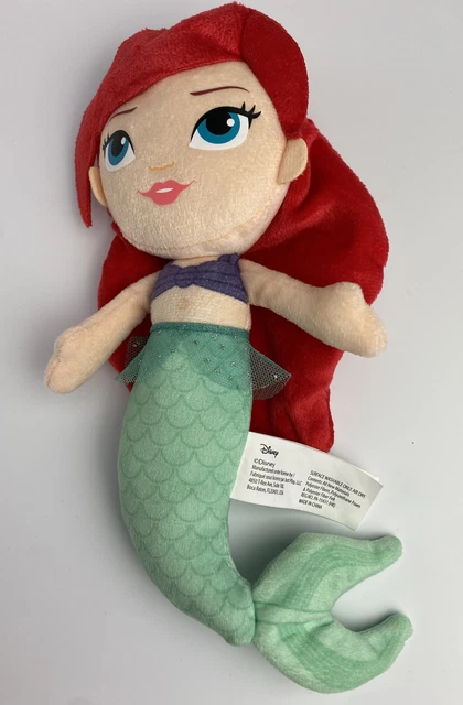DISNEY PRINCESS ARIEL Plush Doll 10” Little Mermaid 3+ Years Old £1.55 ...