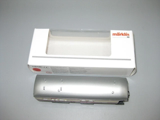 MÄRKLIN HO 43151 Deutsche Bahn (120 555) poste et chariot à bagages ...