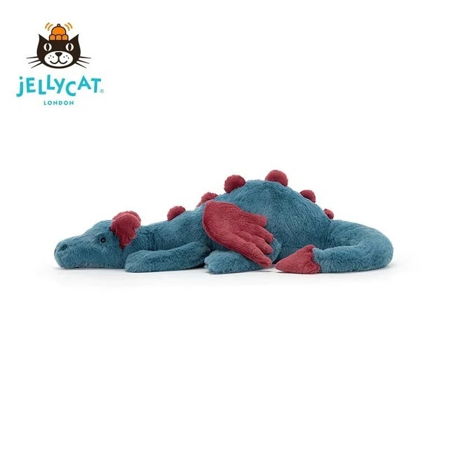 JELLYCAT LARGE DEXTER Dragon Stuffed Animal,Mythical Plush Toy Gifts /w ...