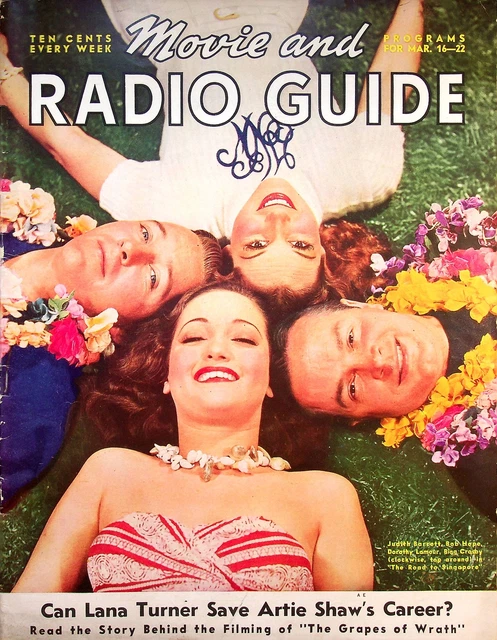 MOVIE-RADIO GUIDE MAR 16 1940 VG £32.78 - PicClick UK
