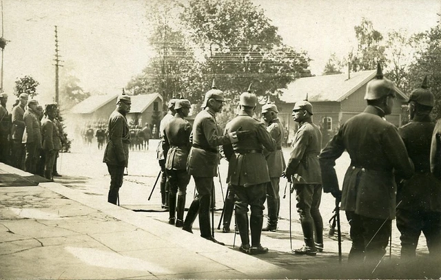 GENERAL DER INFANTERIE Otto von Below mit Stab - Pour le Merite mit ...