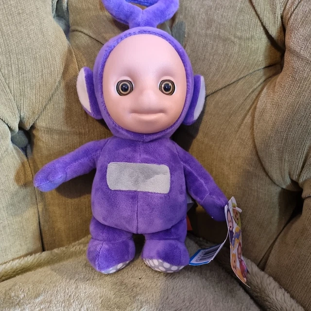 TELETUBBIES TALKING 8-INCH Soft Toy – Tinky Winky. CBeebies Pre-School ...