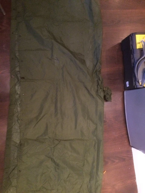 BRITISH ARMY 58 Pattern Poncho. Sheet Shelter, Groundsheet, Camping ...
